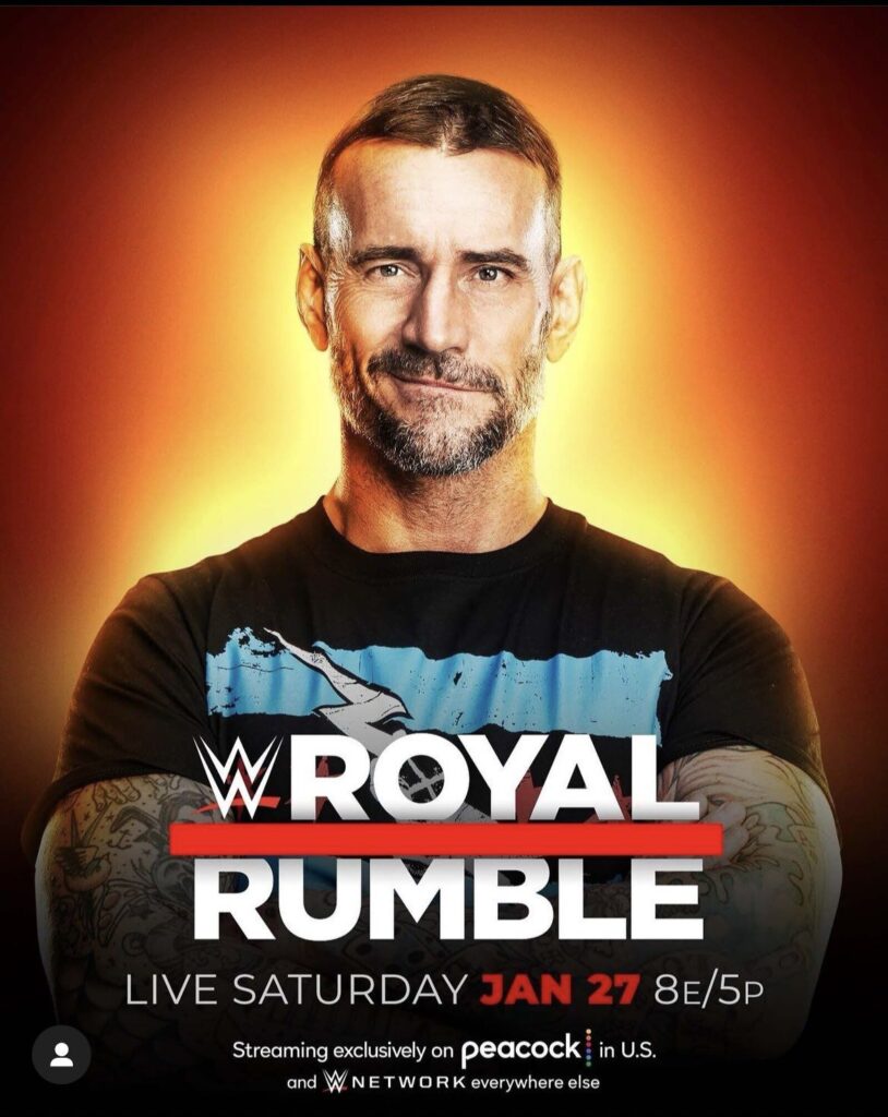 "CM Punk's Epic Royal Rumble Comeback! Will He Enter at Number 1 Again ...
